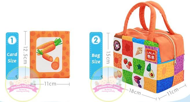 Food and Colour Cloth Flash cards, Hobbies & Toys, Books & Magazines ...