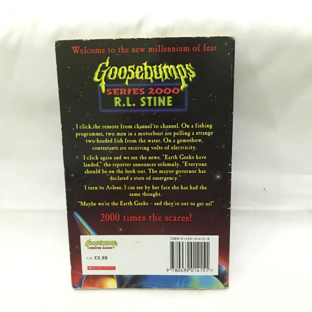 Goosebumps Series 2000 -Earth Geeks Must Go By RL Stine, Buku & Alat ...