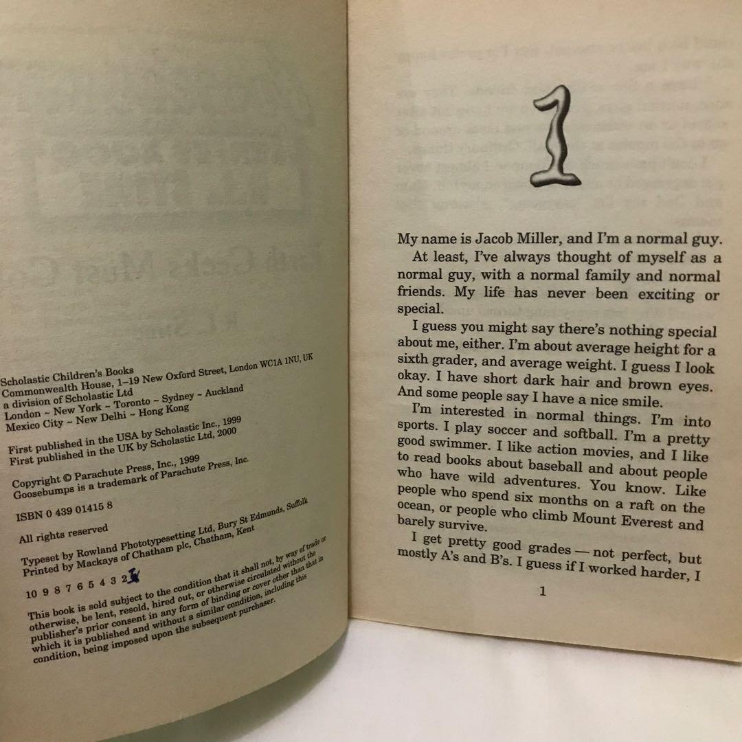 Goosebumps Series 2000 -Earth Geeks Must Go By RL Stine, Buku & Alat ...