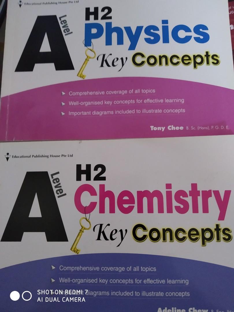 H2 Physics & Chem Key Concepts *REVISION BOOK*, Books & Stationery ...