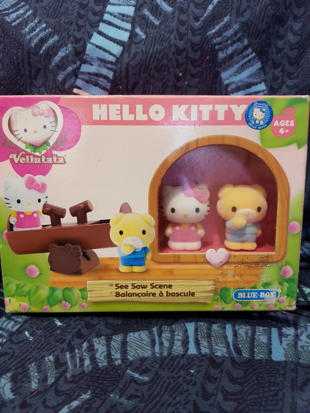 Hello Kitty: Sanrio Silly Slider and See Saw Scene (Authentic), Hobbies ...