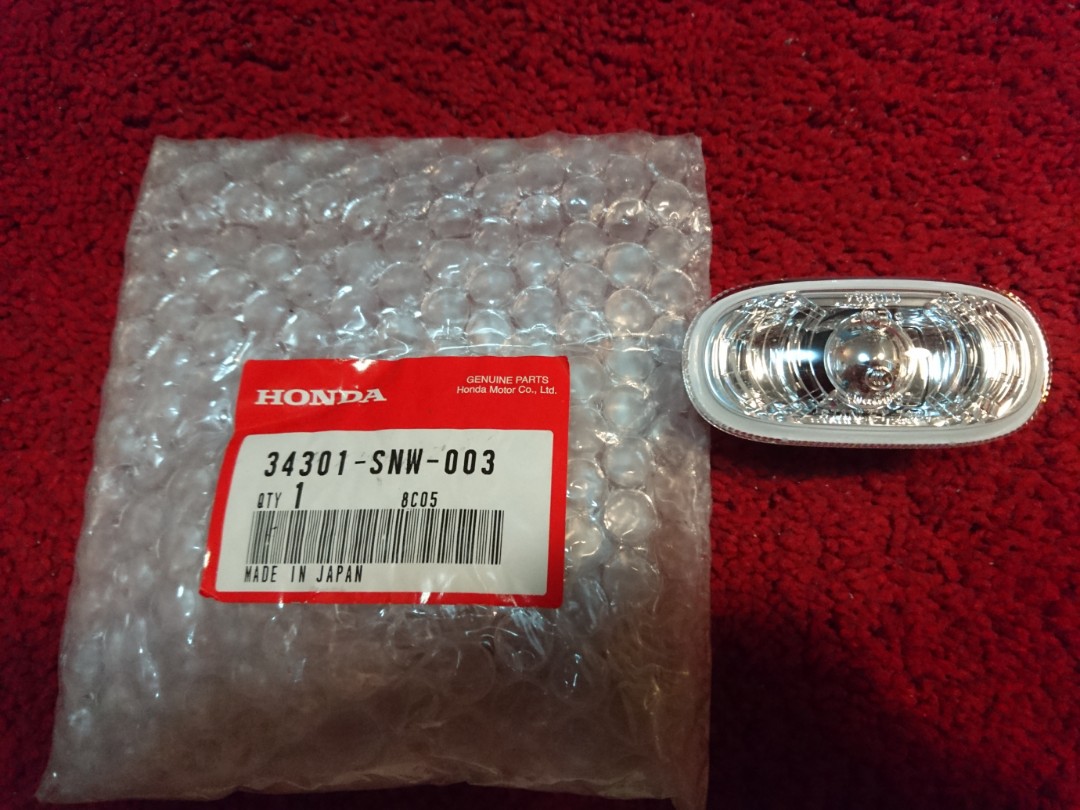 Honda Side Marker (Turn Lamp) 34301-SNW-003 for Civic FD2, Car ...