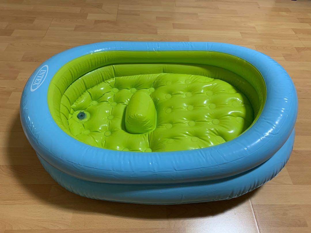 Intex Baby Inflatable Bathtub Swimming Pool, Babies & Kids, Bathing ...