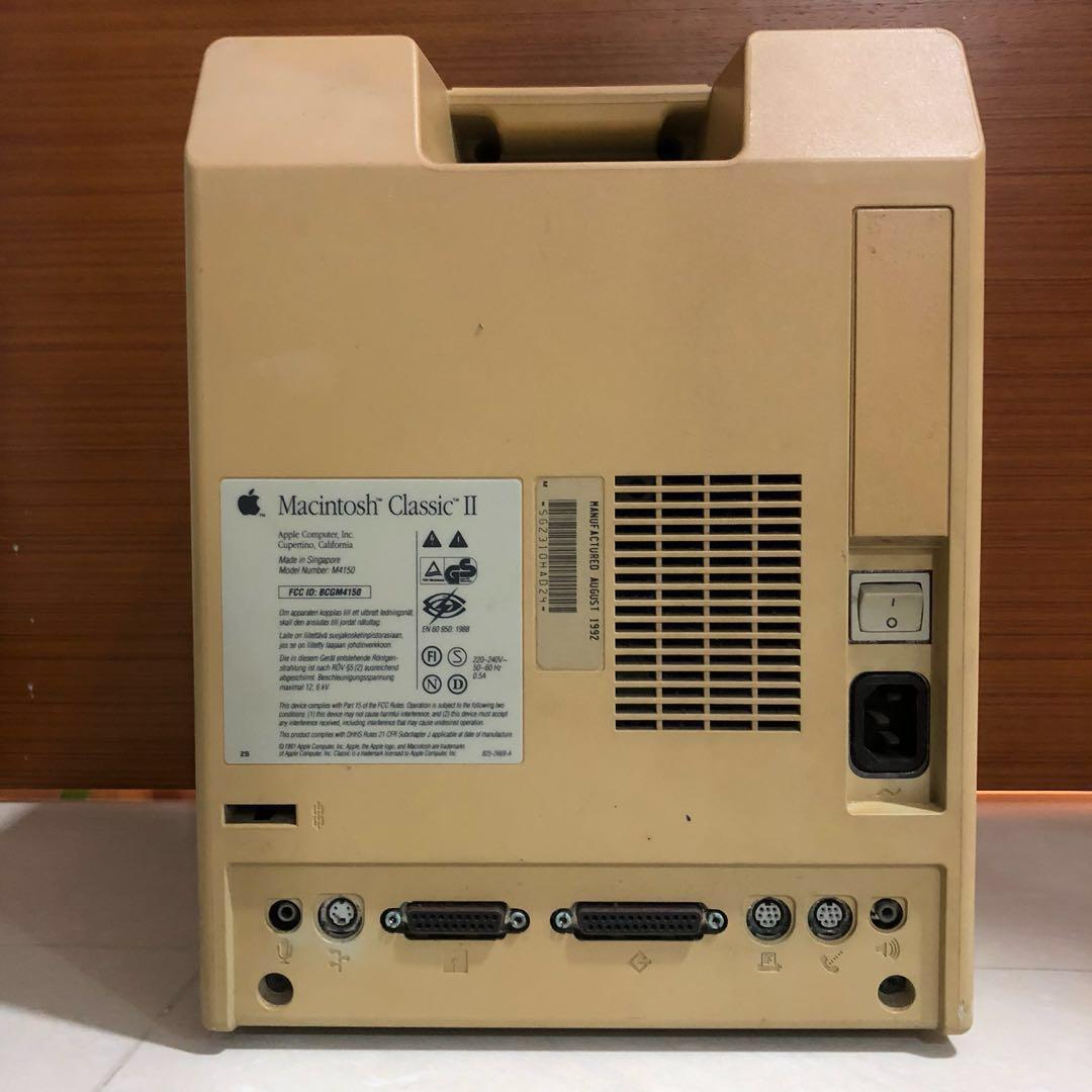 Macintosh Classic II (2), Hobbies & Toys, Memorabilia & Collectibles ...