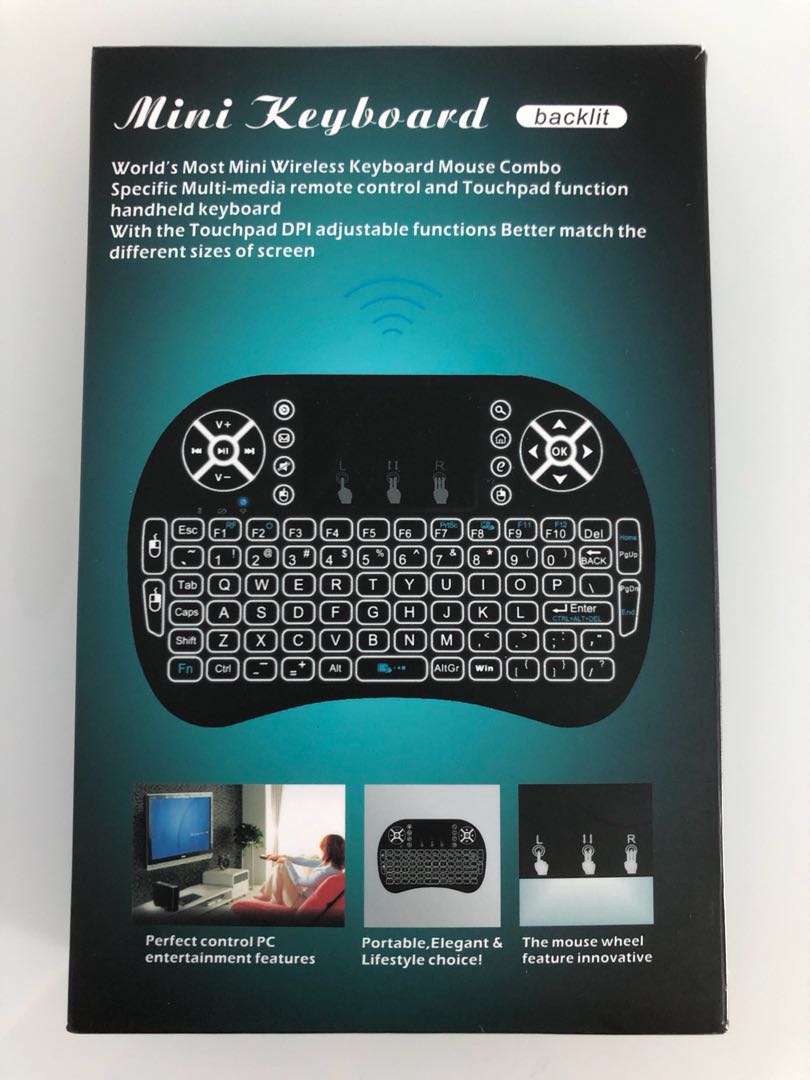 Mini keyboard backlit, Electronics, Computer Parts & Accessories on ...