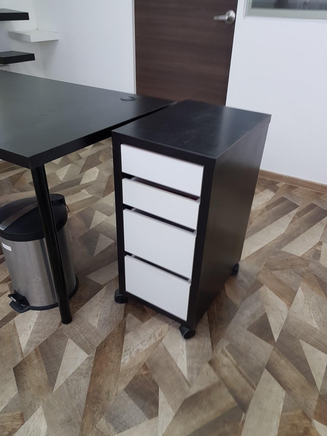Office Pedestrian/Table Side Drawer, Furniture & Home Living, Furniture ...