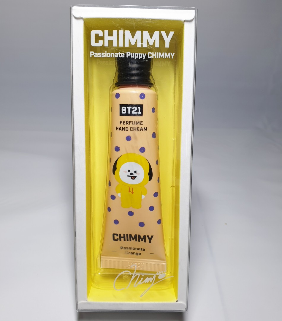 Official BT21 Chimmy hand cream, Beauty & Personal Care, Face, Face ...