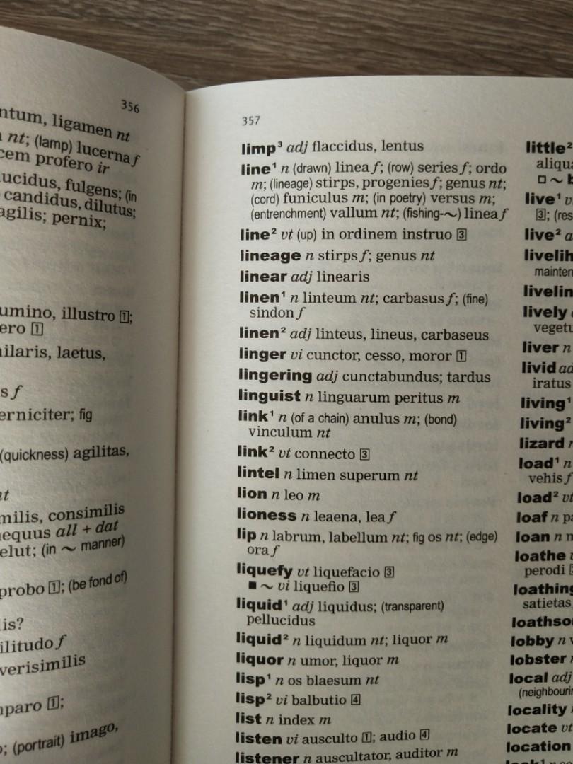 Oxford Pocket Latin Dictionary with Cheatsheet, Hobbies & Toys, Books ...