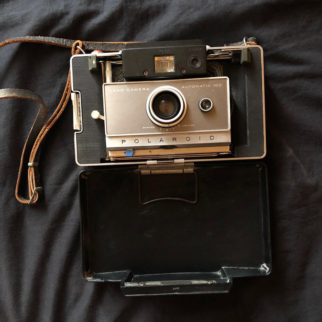 Polaroid 100 Land Camera, Photography, Cameras on Carousell