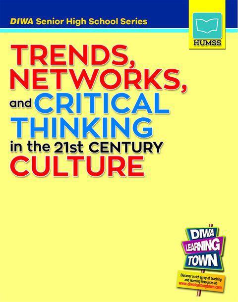 Shs Textbook Trends Networks And Critical Thinking In The 21st