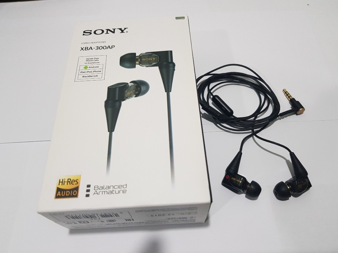 Sony XBA 300AP IEM, Audio, Headphones & Headsets on Carousell