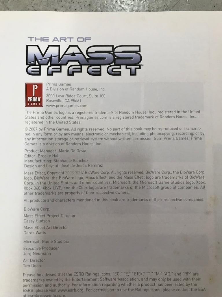 The art of deep mass effect prima games, Hobbies & Toys, Memorabilia ...