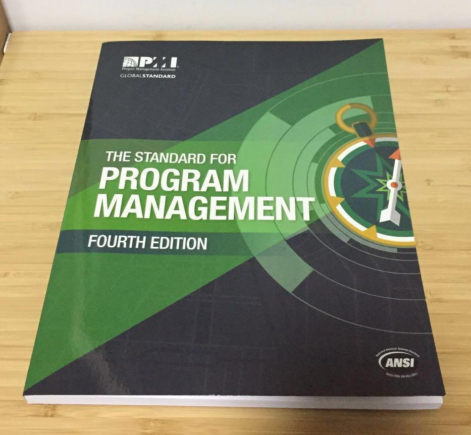 The Standard for Program Management forth edition (PMI), Computers ...