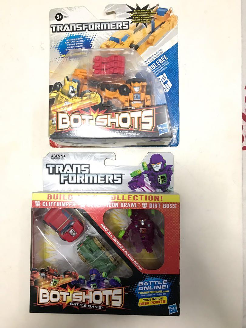 Transformers Bot Shots Battle Game, Hobbies & Toys, Toys & Games on Carousell