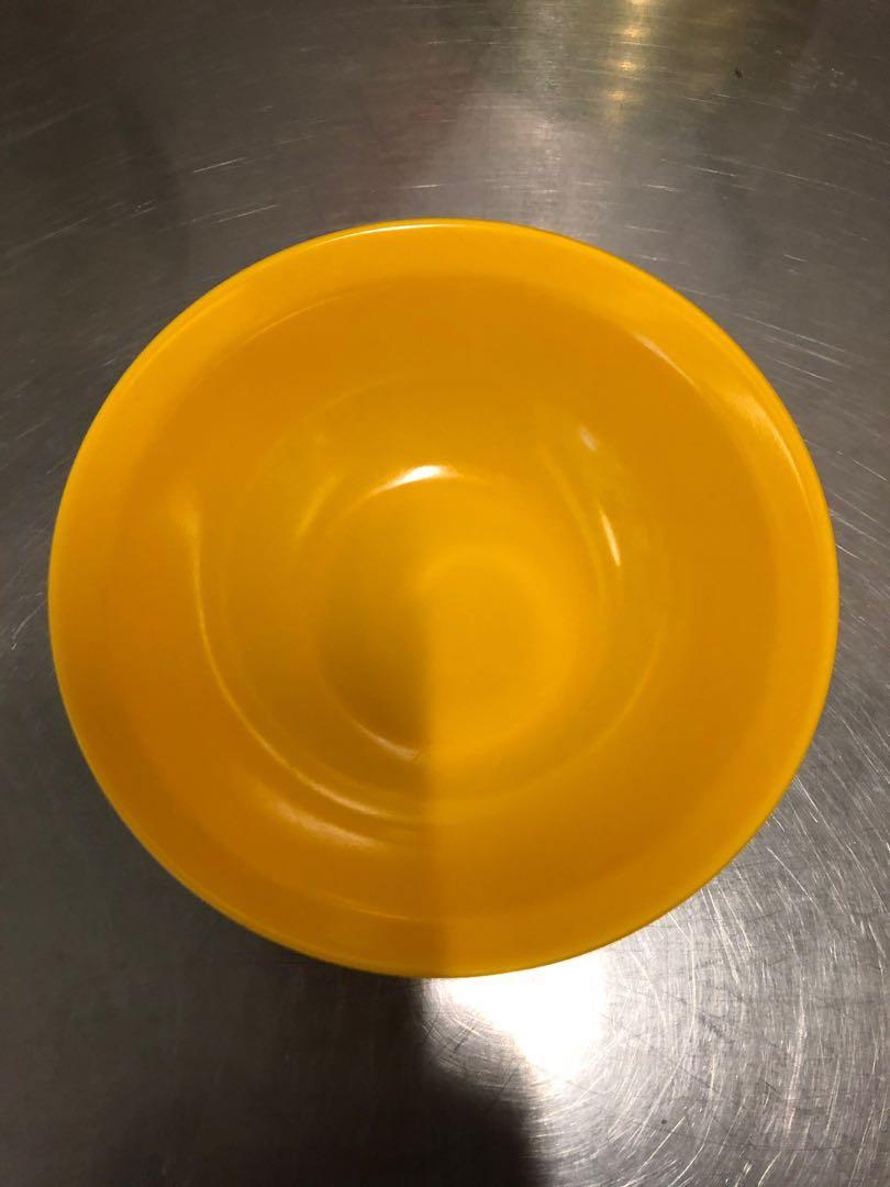 Yellow melamine plate., Furniture & Home Living, Kitchenware ...