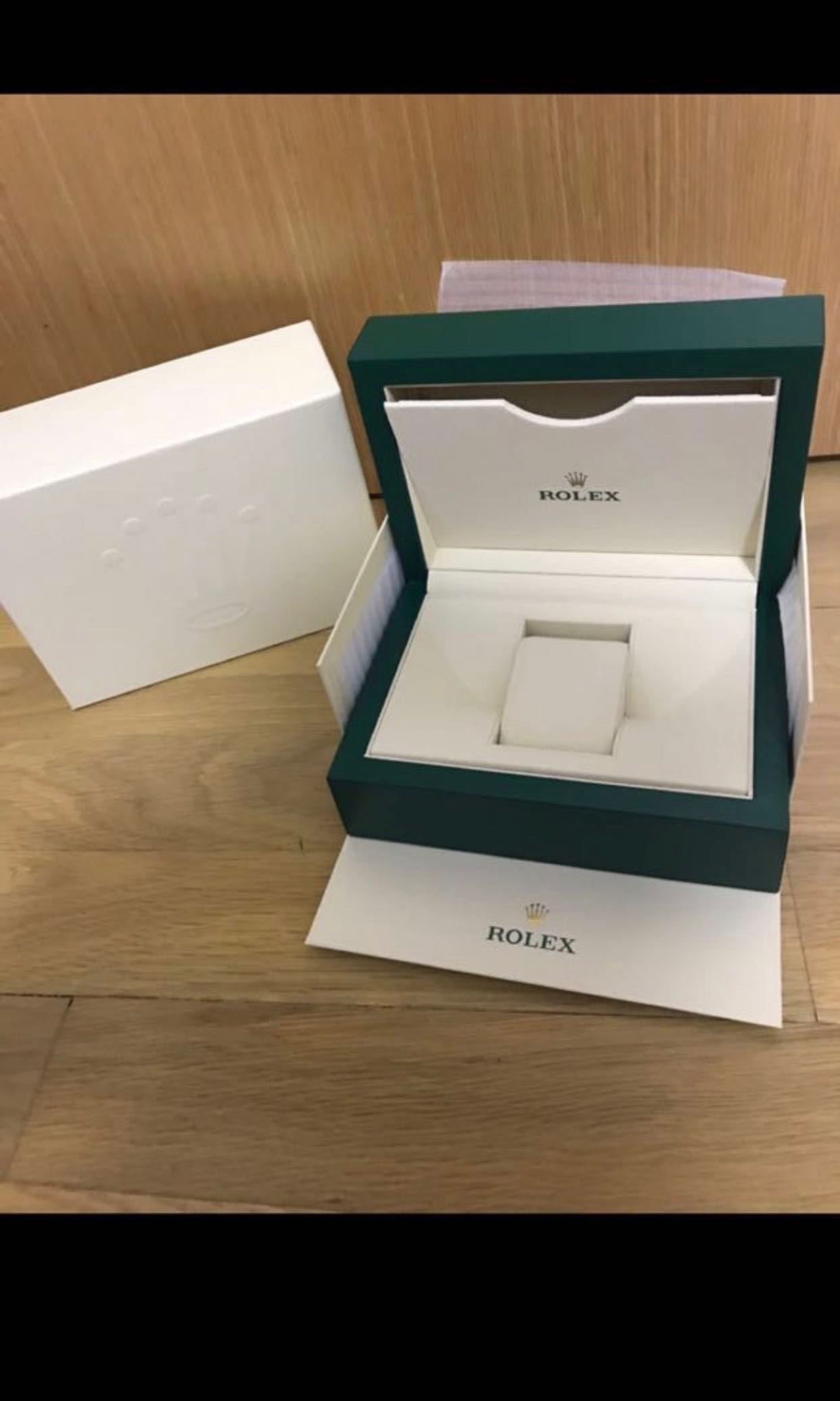 Authentic Rolex box, Luxury, Watches on Carousell