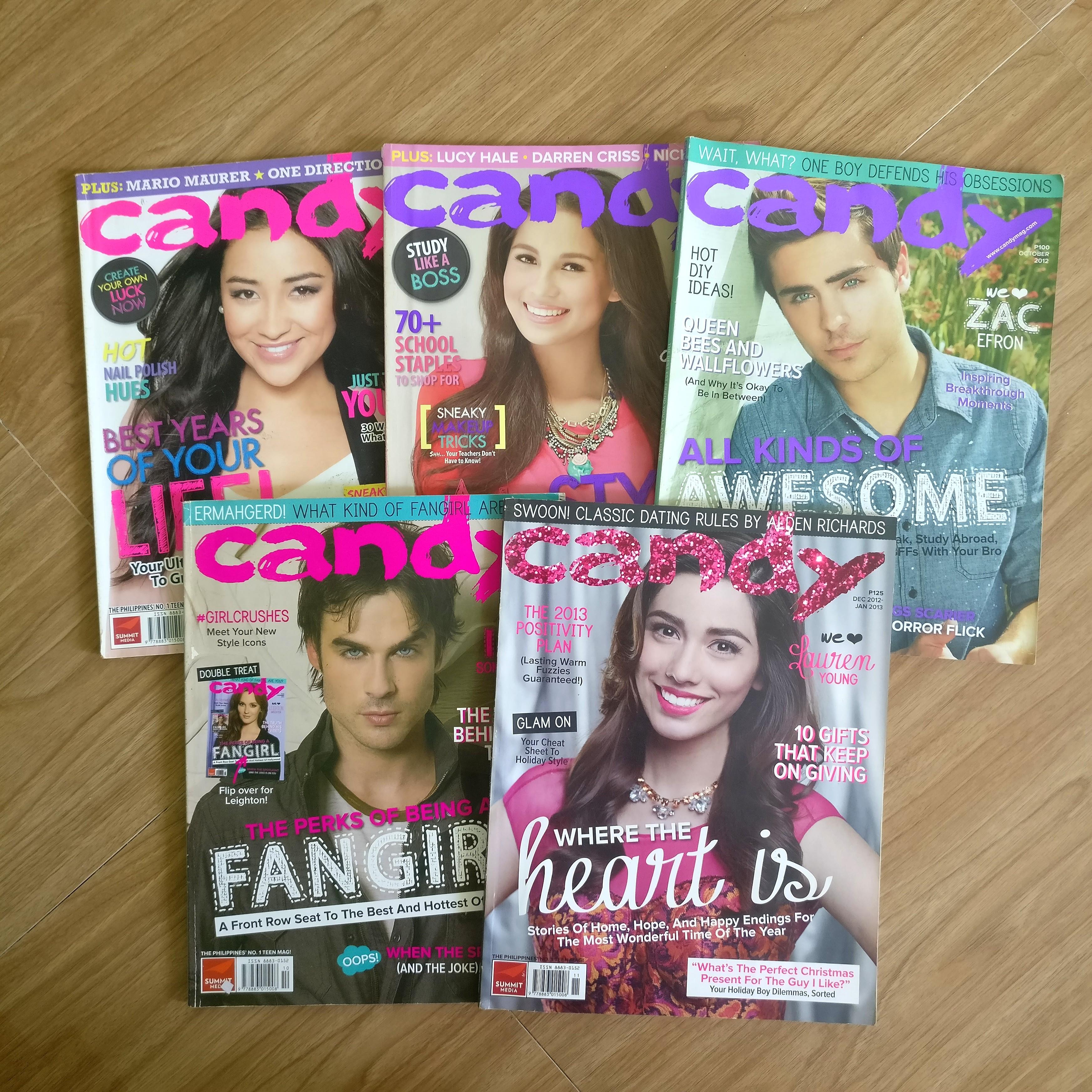 Candy Magazines Set #2, Hobbies & Toys, Books & Magazines, Magazines on ...