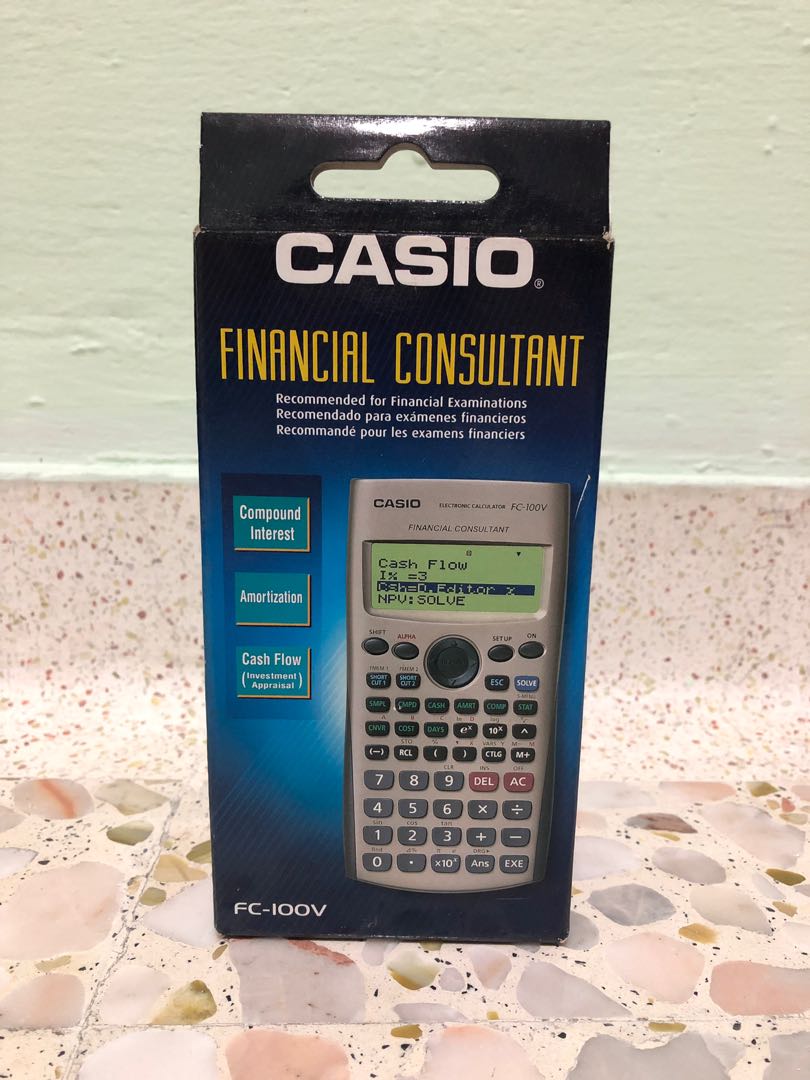Casio Financial Calculator, Computers & Tech, Office & Business ...