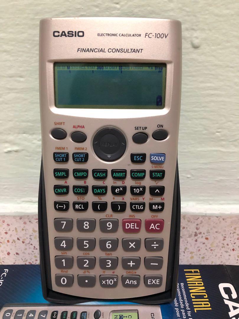 Casio Financial Calculator, Computers & Tech, Office & Business ...