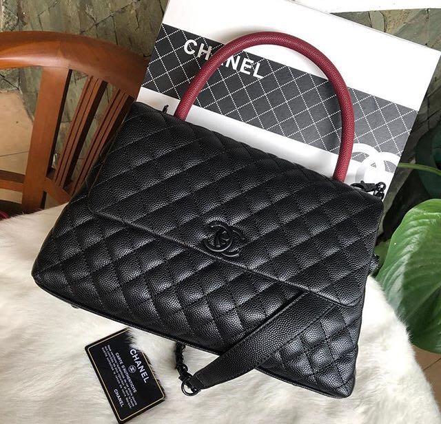 Chanel Kelly Large, Olshop Fashion, Olshop Wanita di Carousell