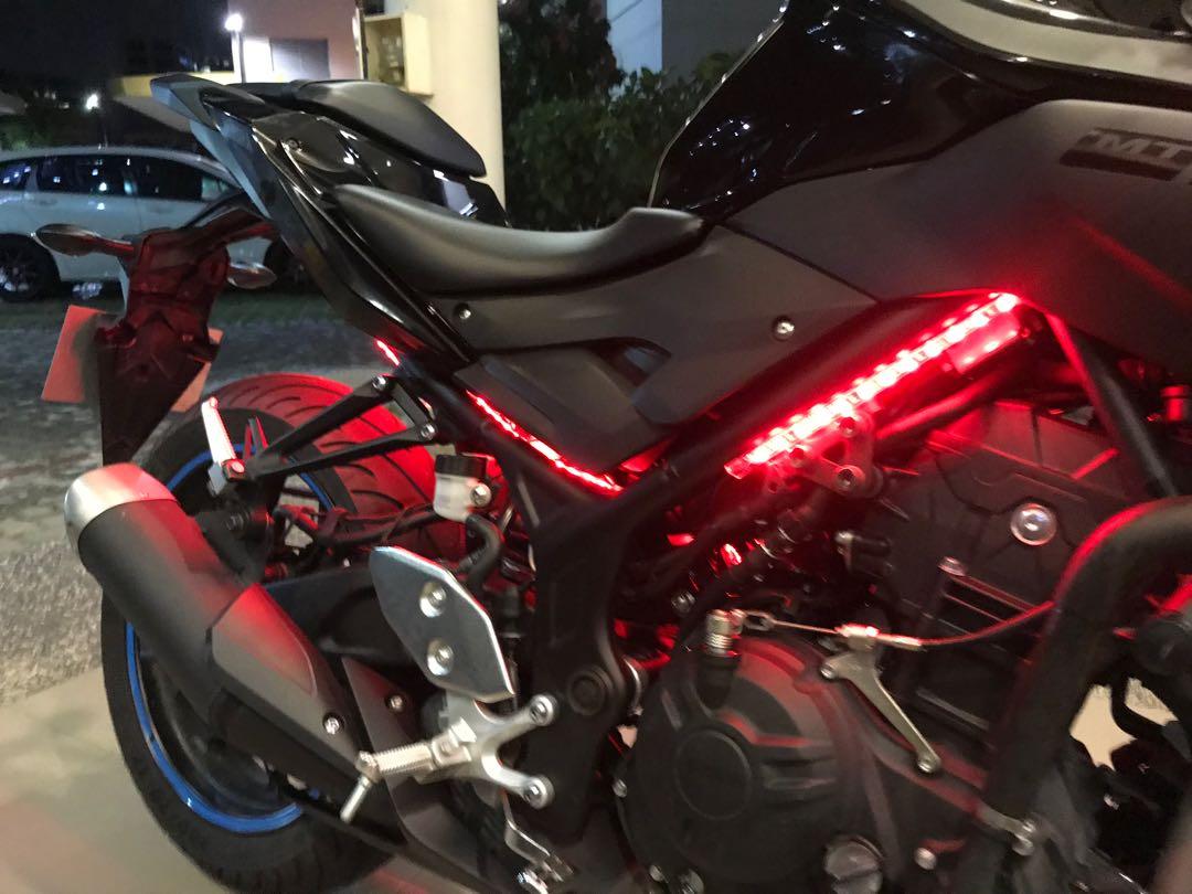 (DONE ON ANOTHER MT03) Multi-coloured LED Strip light (w installation ...