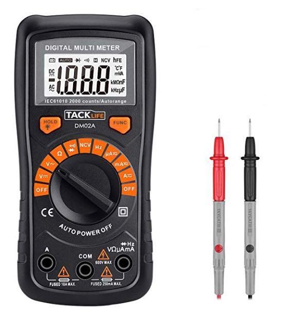 (E1566) Tacklife DM02A Advanced Digital Multimeter, Auto-ranging ...