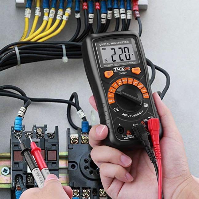 (E1566) Tacklife DM02A Advanced Digital Multimeter, Auto-ranging ...