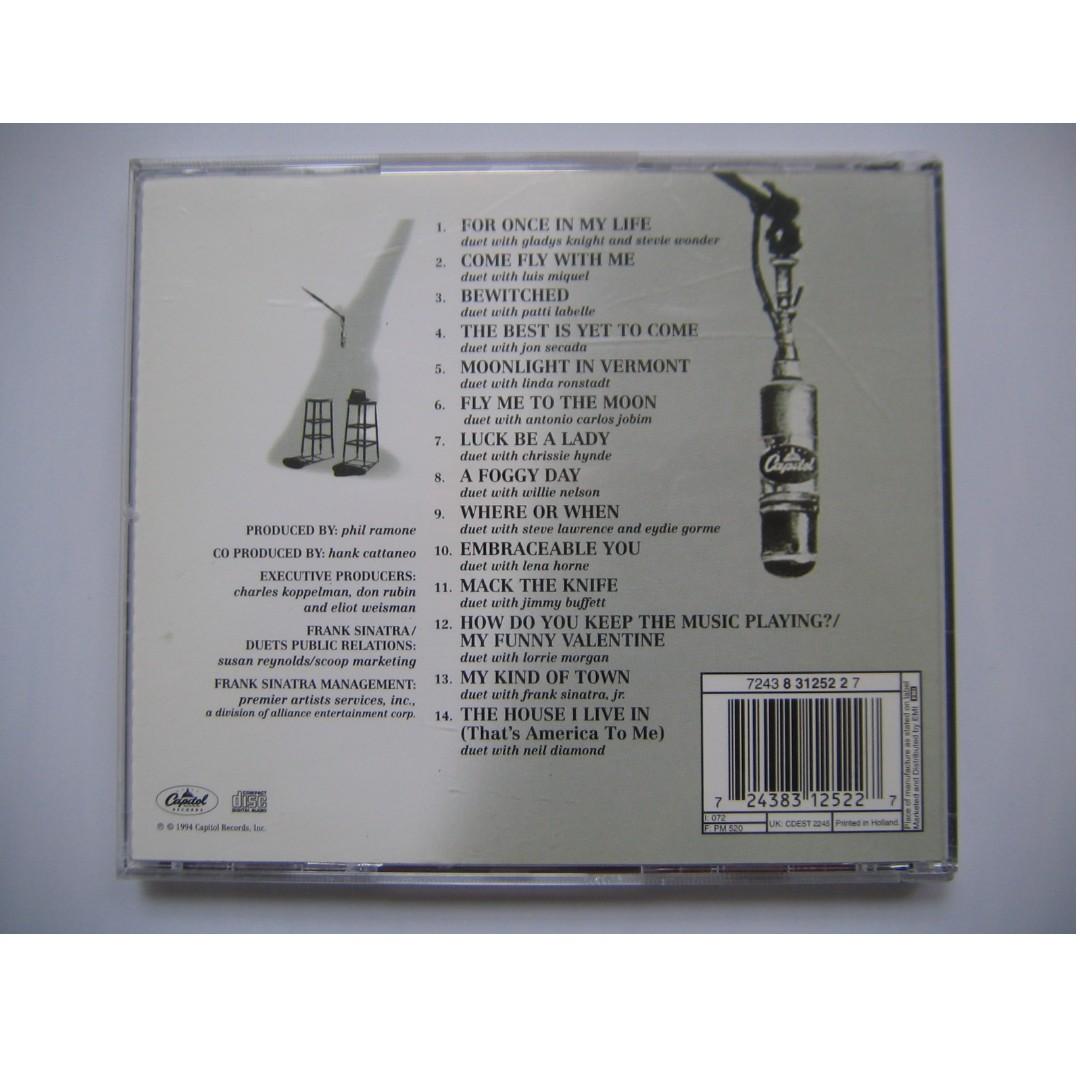 Frank Sinatra - Duets II CD (Made Holland) (Gladys Knight, Stevie ...