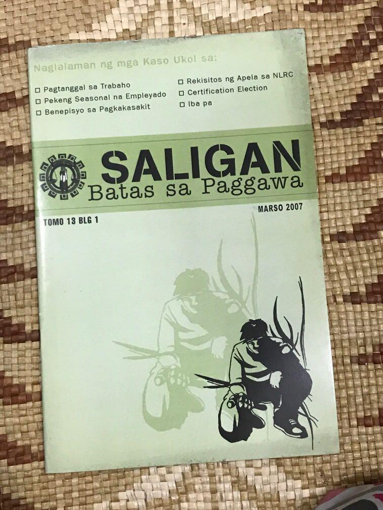 FREE! Batas sa Paggawa (Labor Laws) Case Studies, Hobbies & Toys, Books ...