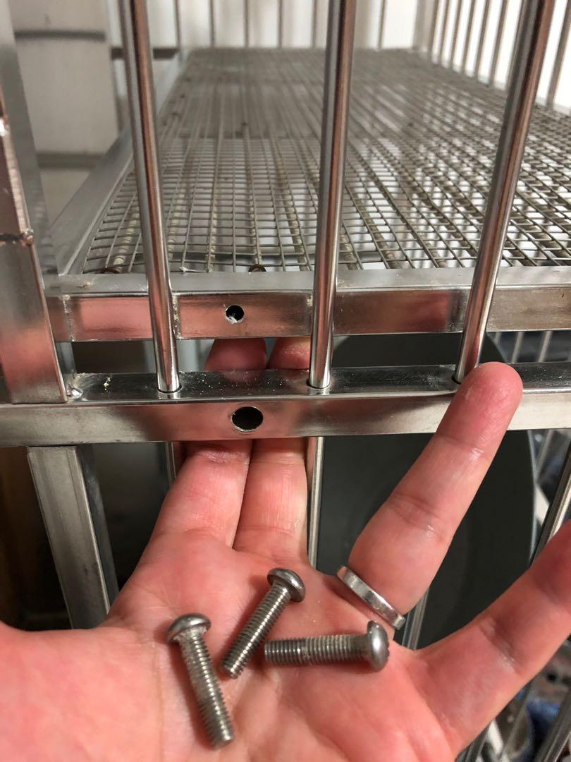 Full Stainless steel 4 tier cage - Includes delivery, Pet Supplies ...