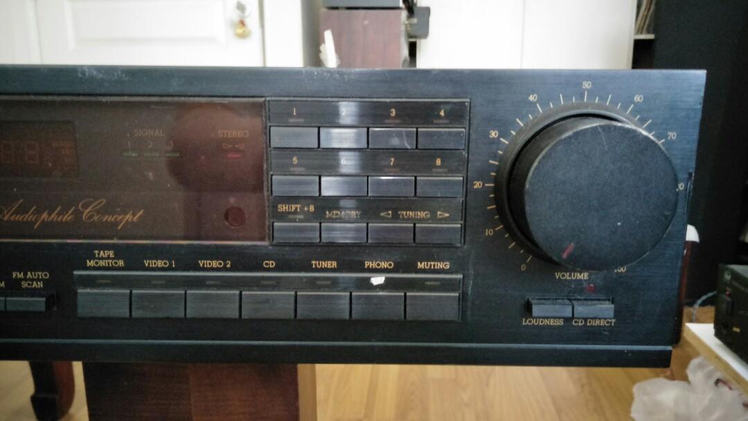German DUAL integrated receiver, Audio, Other Audio Equipment on Carousell