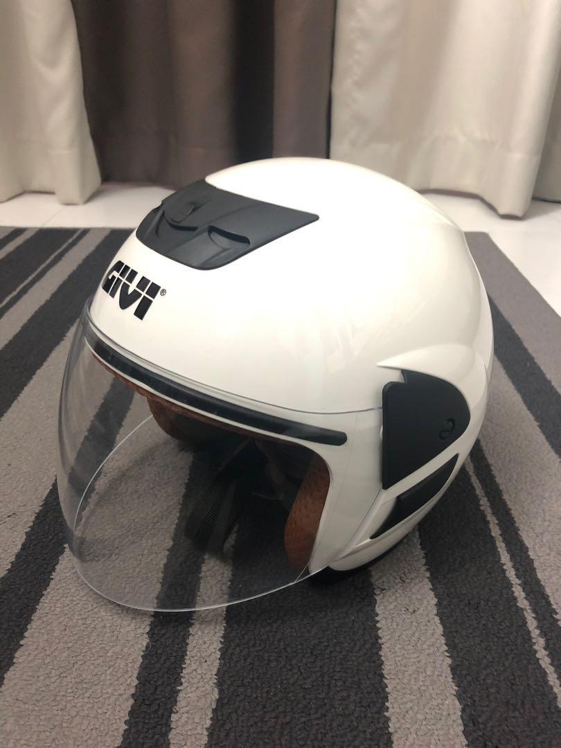 Givi Helmet with Sangka Baik Sticker, Motorcycles, Motorcycle Apparel ...