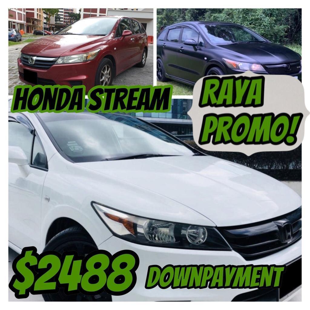 Honda HONDA STREAM, Cars, Used Cars on Carousell