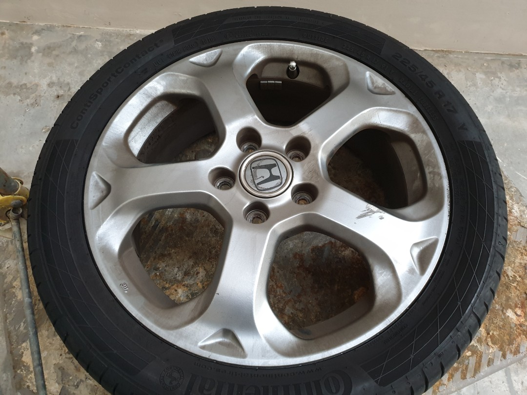 Honda original rims, Car Accessories, Tyres & Rims on Carousell