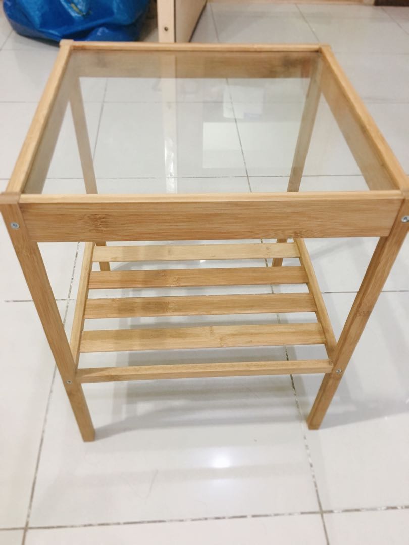 Ikea bedside table (NESNA), Furniture & Home Living, Furniture, Tables ...