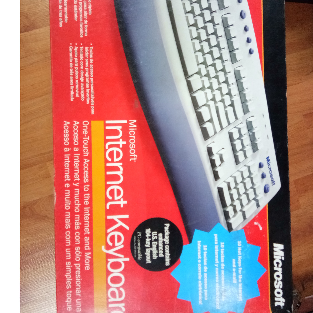 Microsoft Multimedia Keyboard, Computers & Tech, Parts & Accessories ...