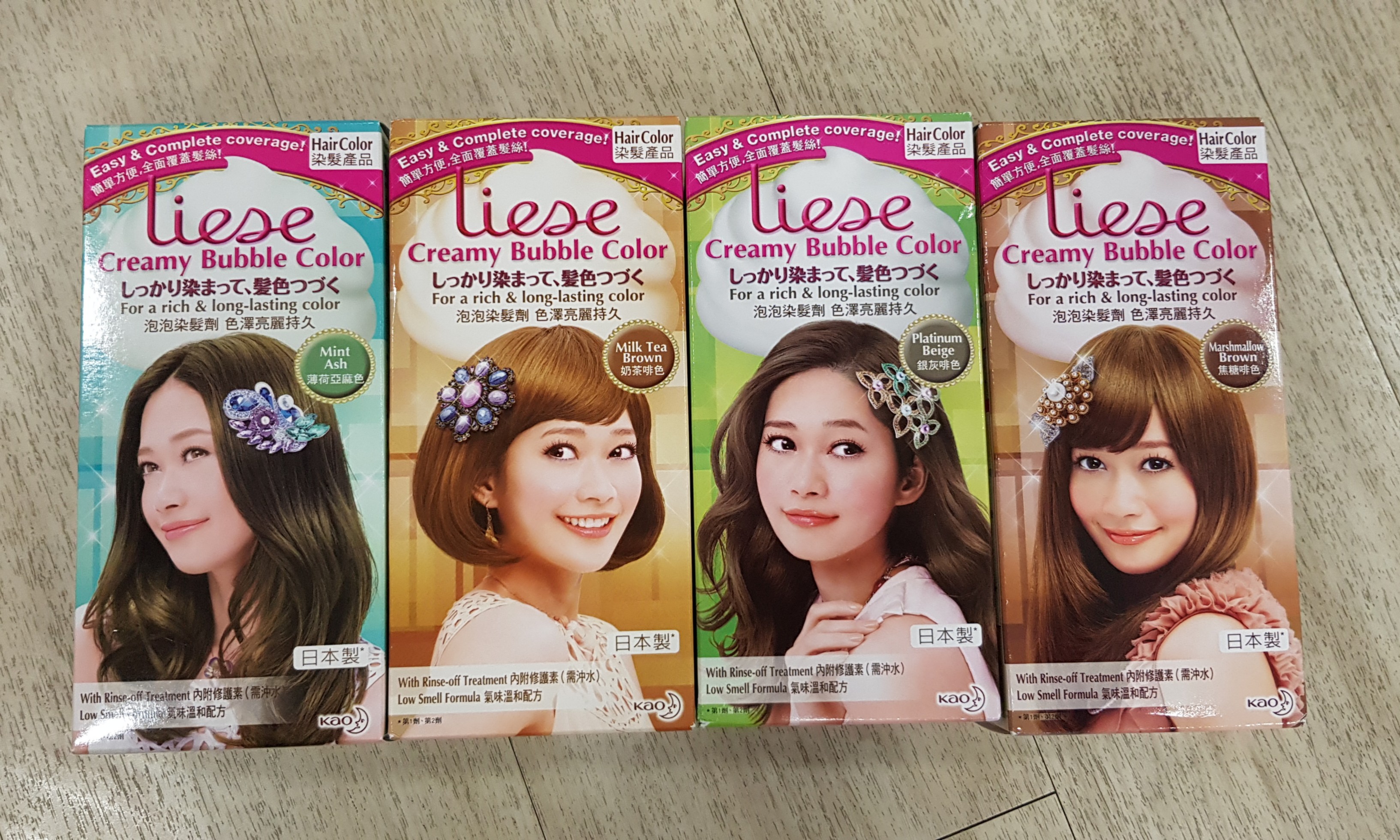 Liese Creamy Bubble Hair Dye Colour (Multiple colors), Health & Beauty ...