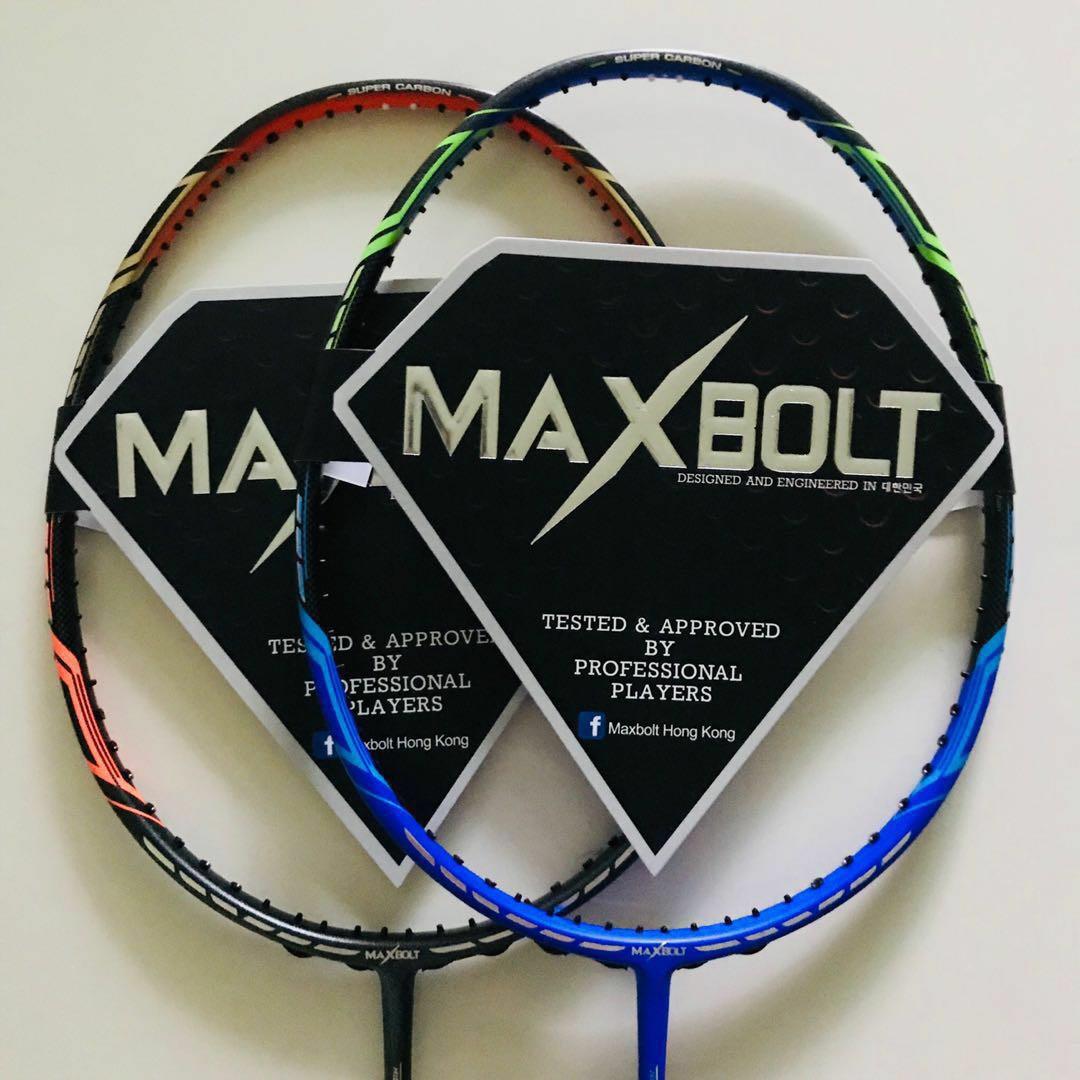 Racket Maxbolt Assassin, Sports Equipment, Sports & Games, Racket & Ball Sports on Carousell