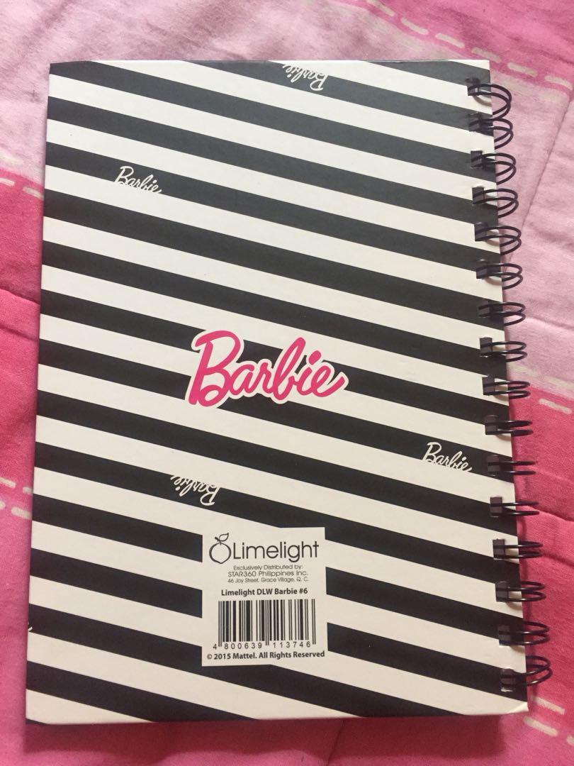 NEW Barbie notebook, Hobbies & Toys, Stationary & Craft, Other ...