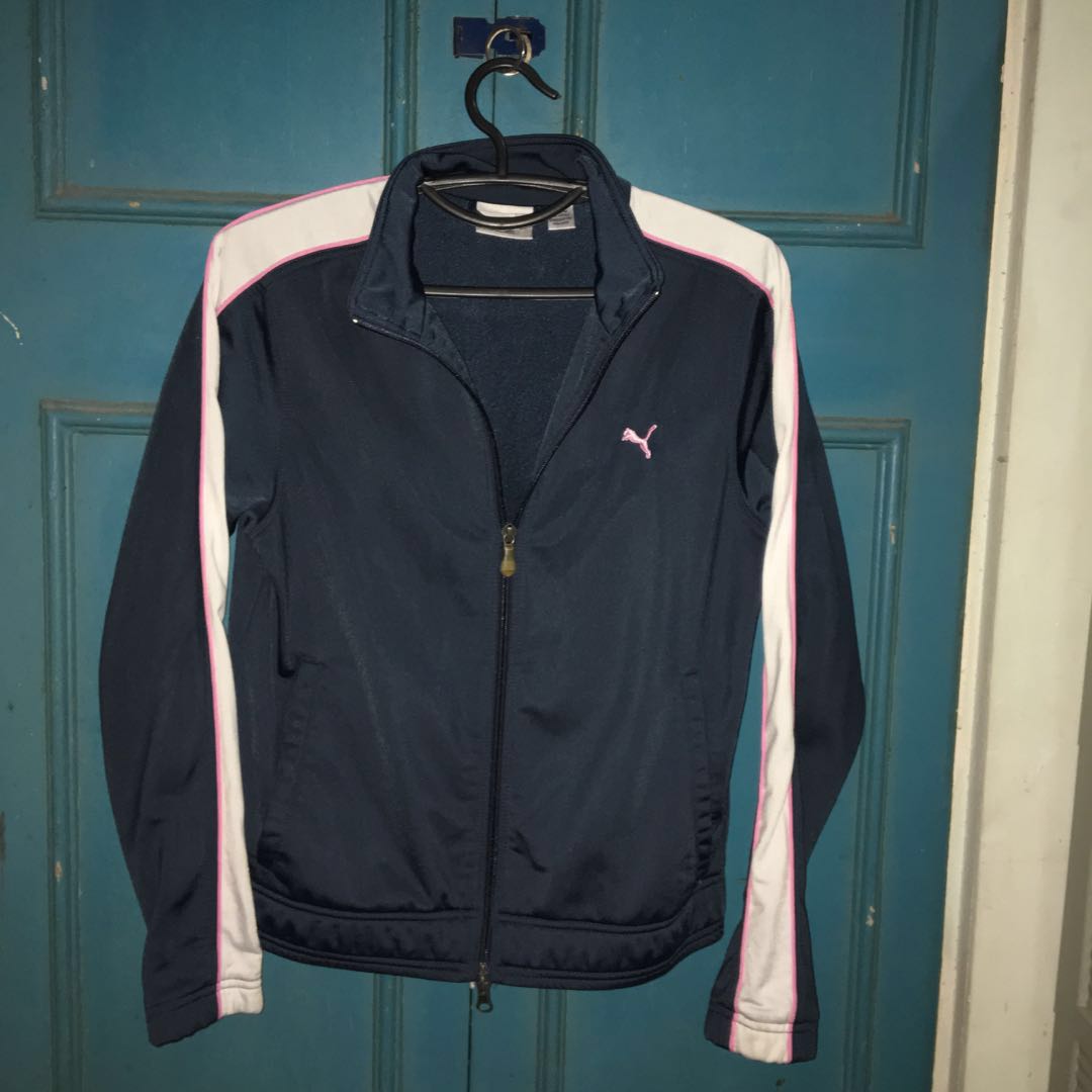 Original Puma Track Jacket, Men's Fashion, Activewear on Carousell