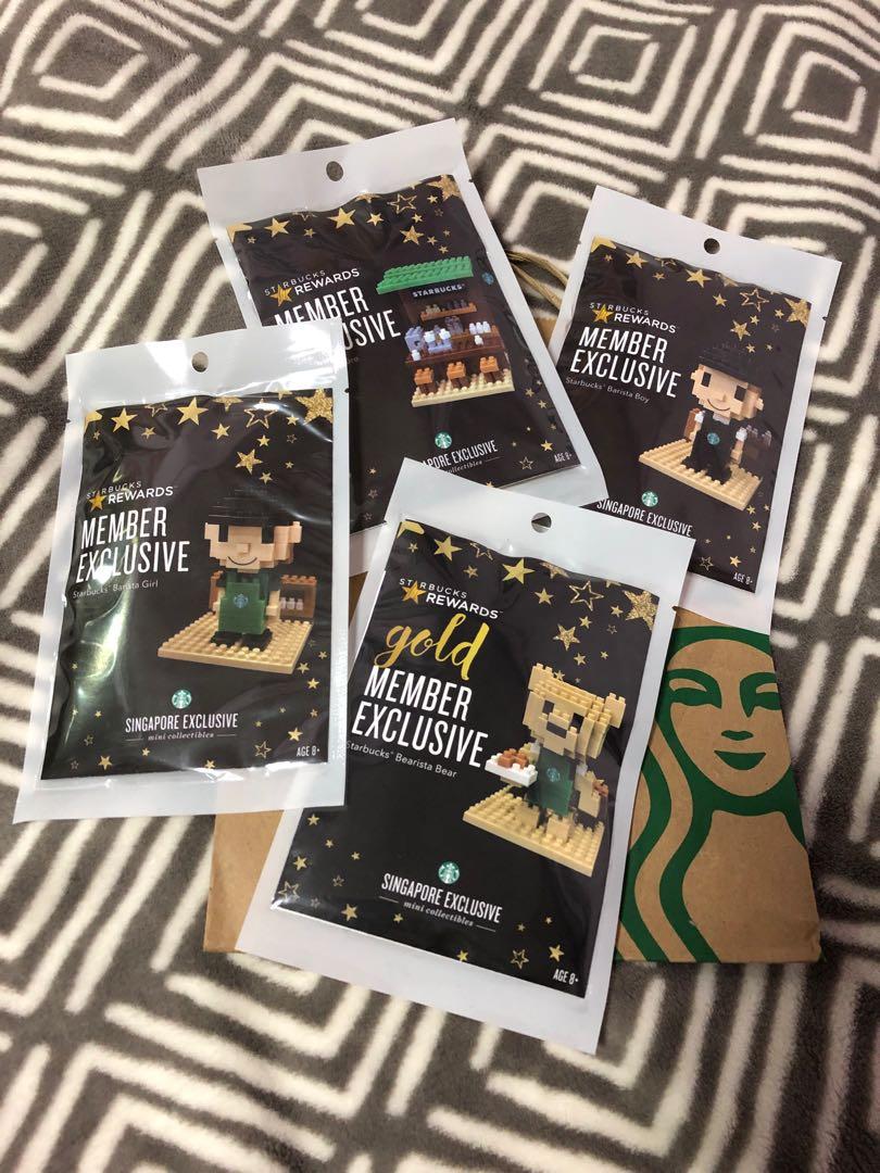 ORIGINAL! Starbucks Miniblocks Set, Hobbies & Toys, Toys & Games on ...