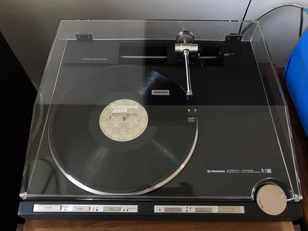 Pioneer PL-L1000 Tangential/Linear Tracking Turntable, Audio, Other ...