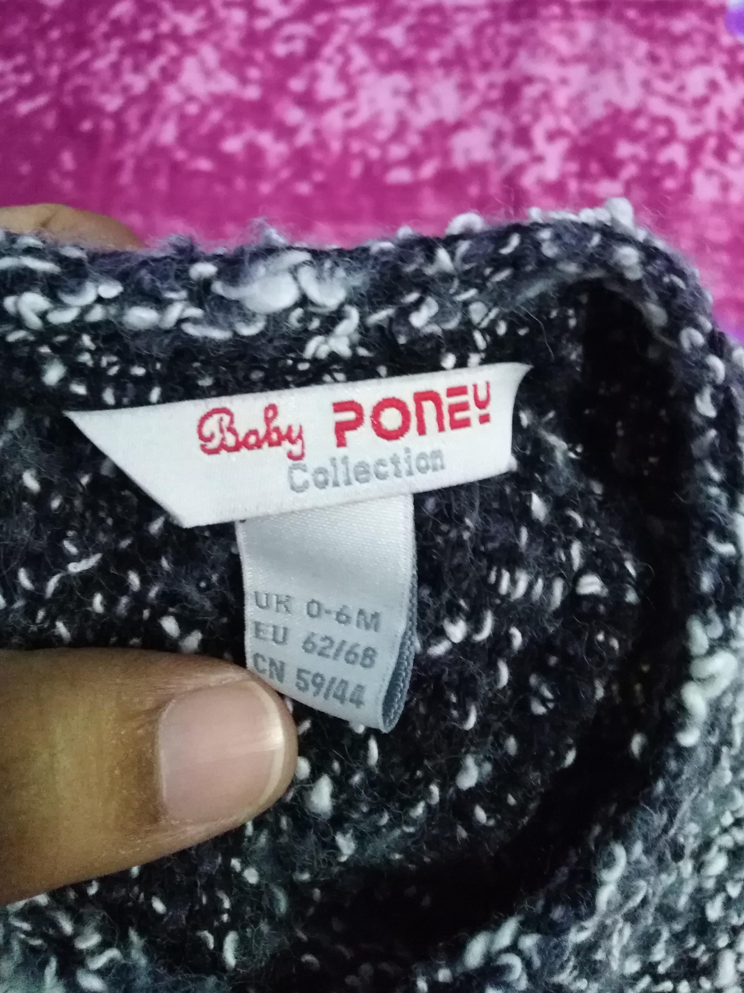 Poney knitwear, Babies & Kids, Babies & Kids Fashion on Carousell