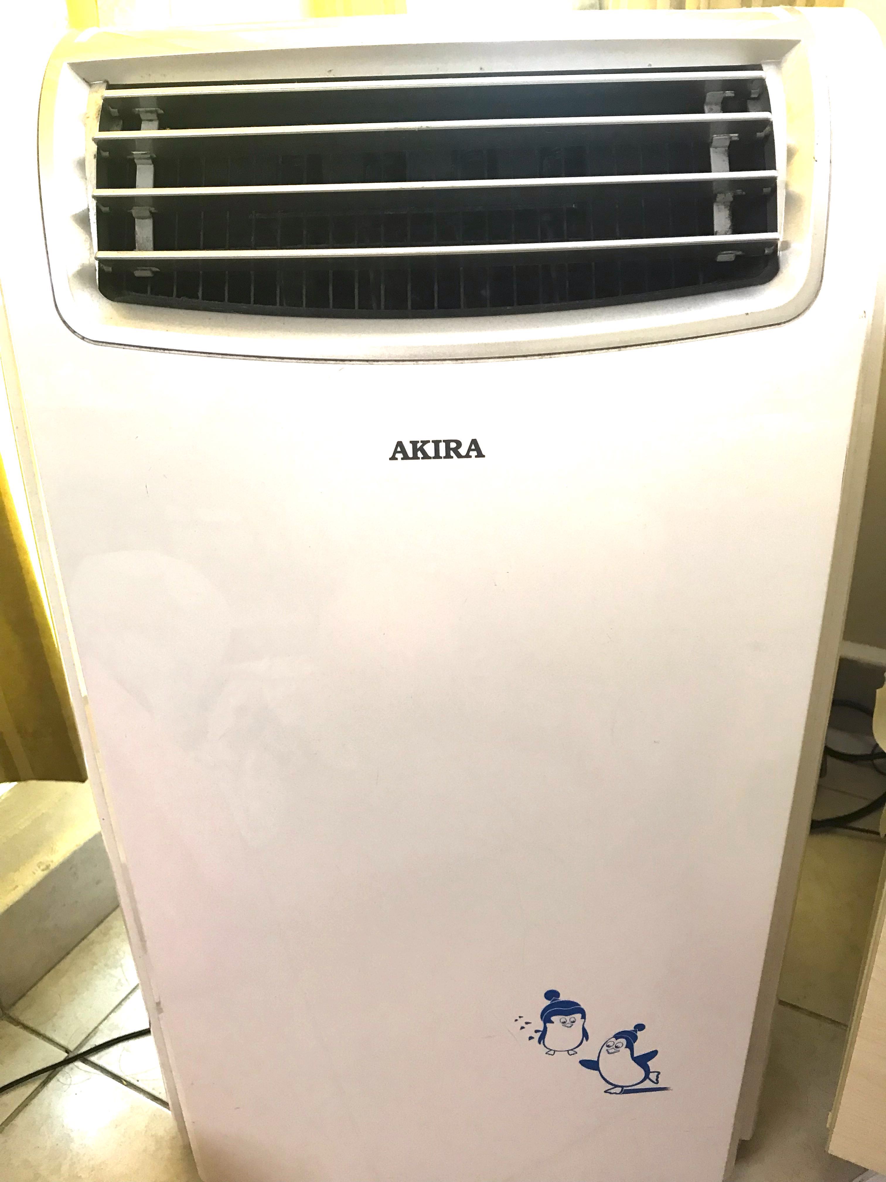 Portable Aircon AKIRA 12000Btu/h, TV & Home Appliances, Air ...
