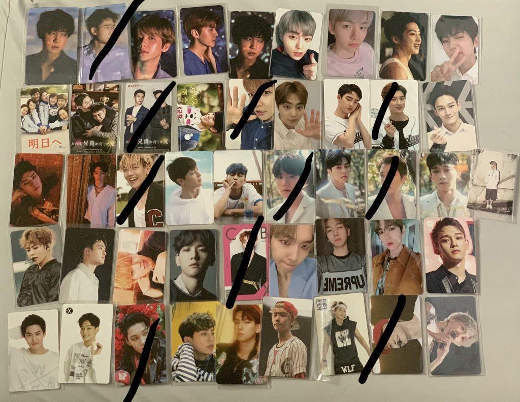 exo photocards
