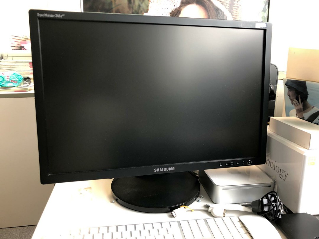 Samsung SyncMaster 245B Plus 24 吋 高清 LCD Mon, 電腦＆科技, 電腦周邊及配件, 電子屏幕 ...