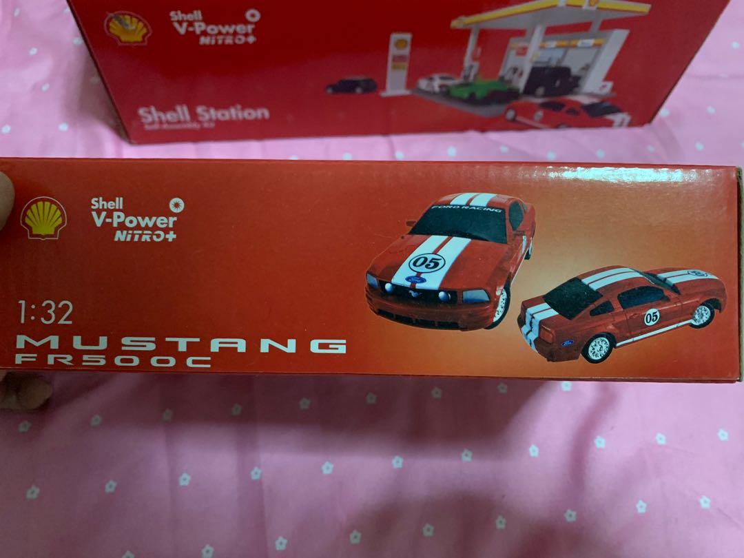 SHELL V-Power Nitro Self-Assembly Kit - Mustang, Hobbies & Toys, Toys ...
