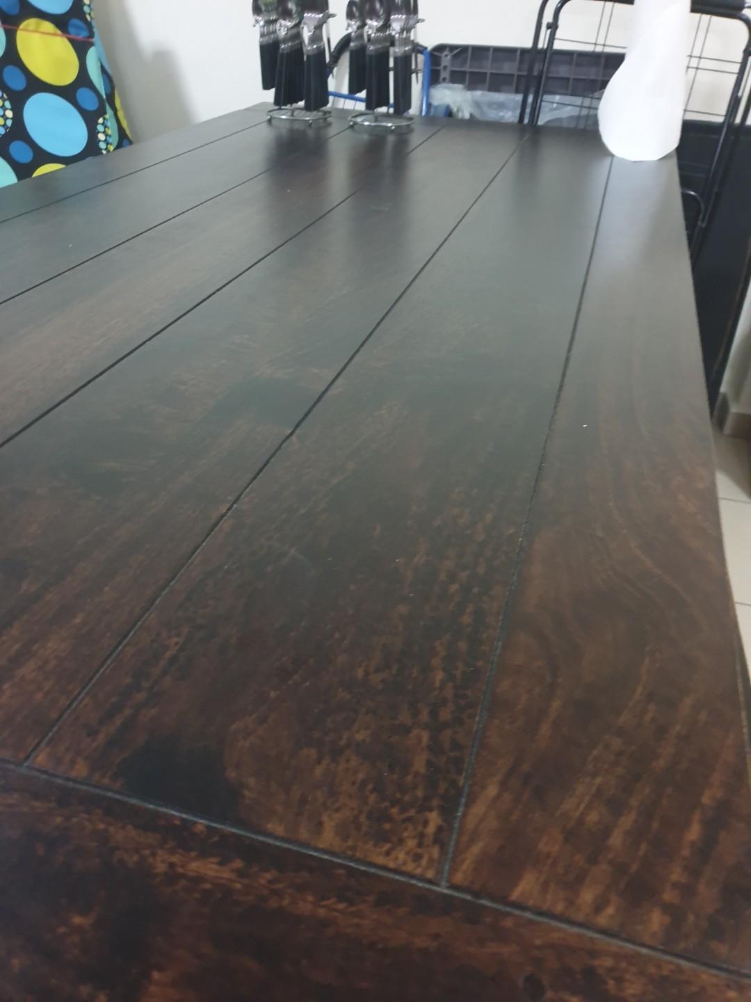 Solid Wood Dining Table from Barang Barang, Furniture & Home Living ...