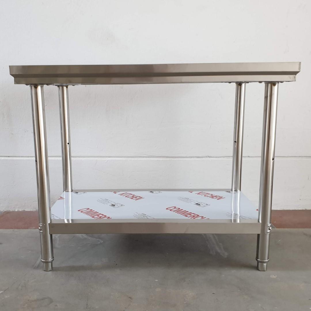 Stainless Steel Table Flexible, Furniture & Home Living, Furniture ...