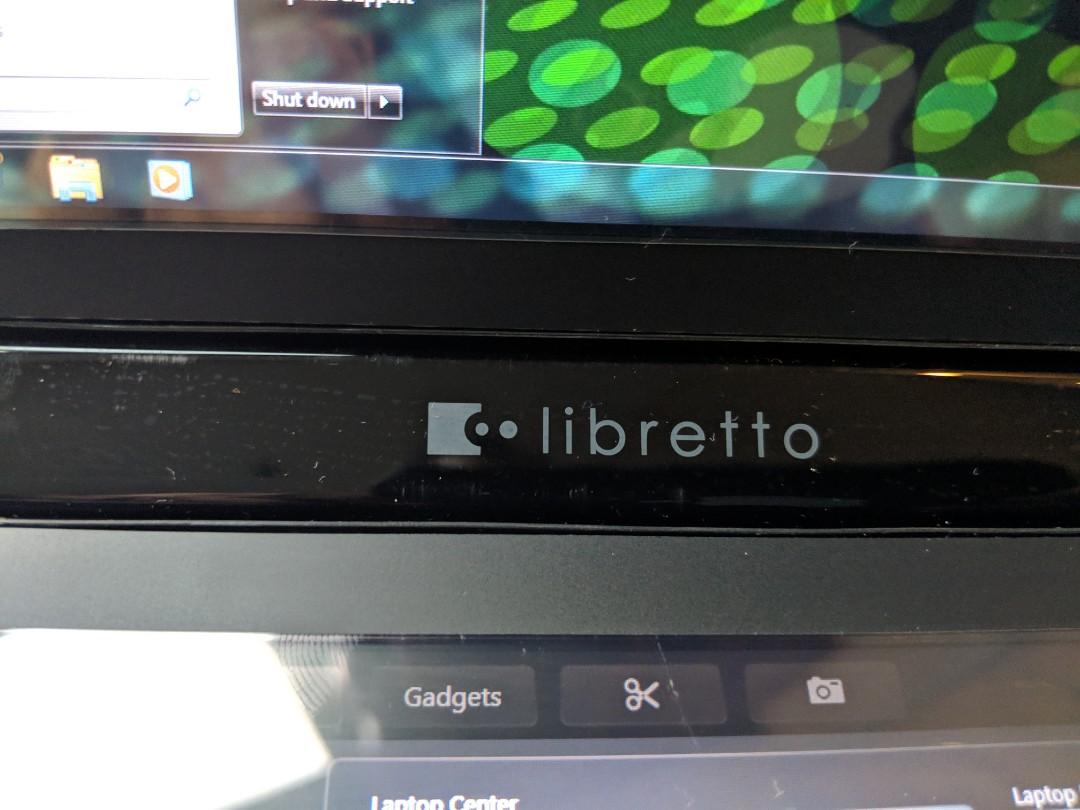 Toshiba Libretto W100 Dual Screen Laptop, Computers & Tech, Laptops ...